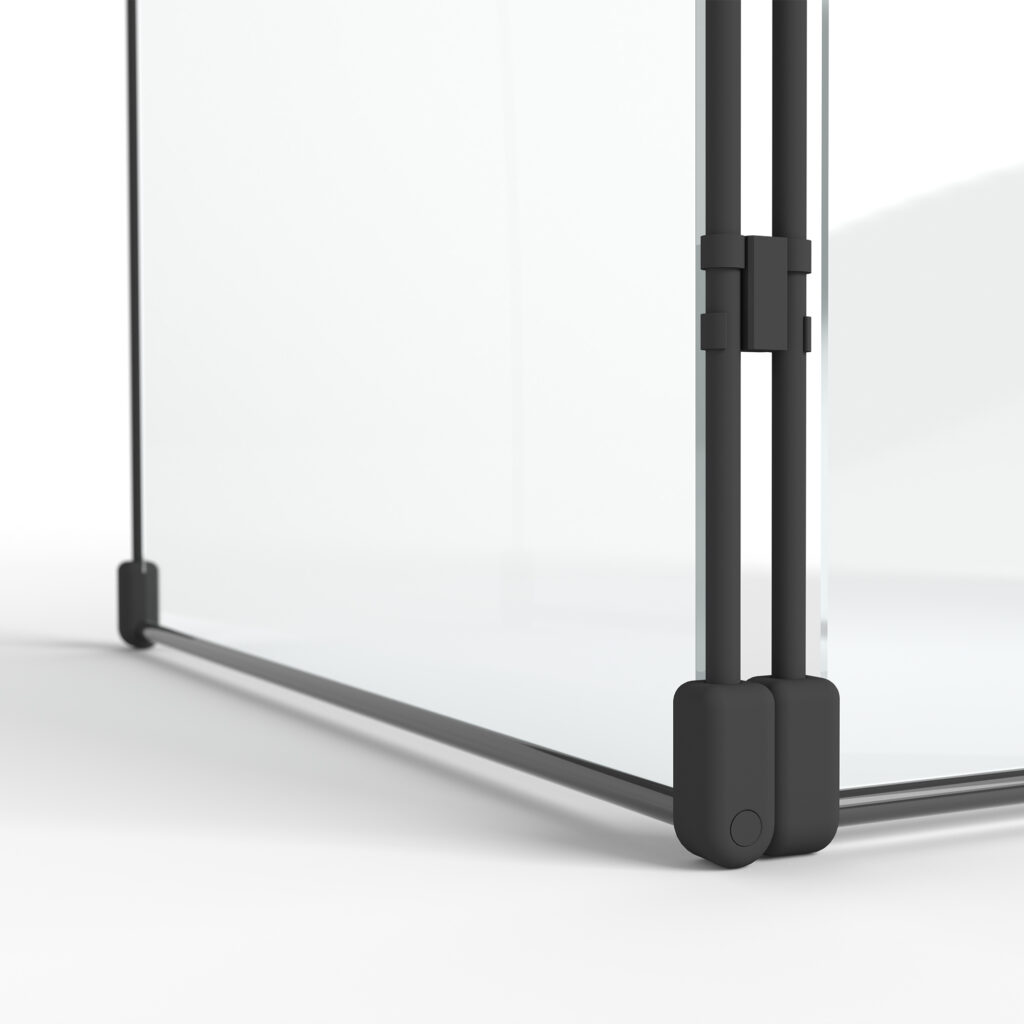 School Desk Sneeze Guard - Goff's Enterprises desk safety solution.