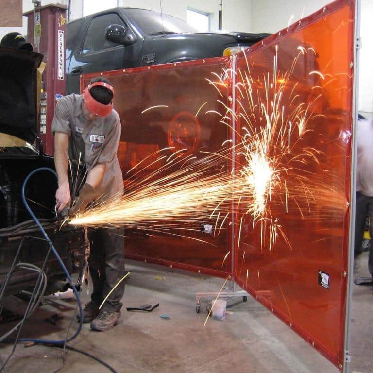 Welding Safety Screens - Portable Shop Welding Visual Barrier