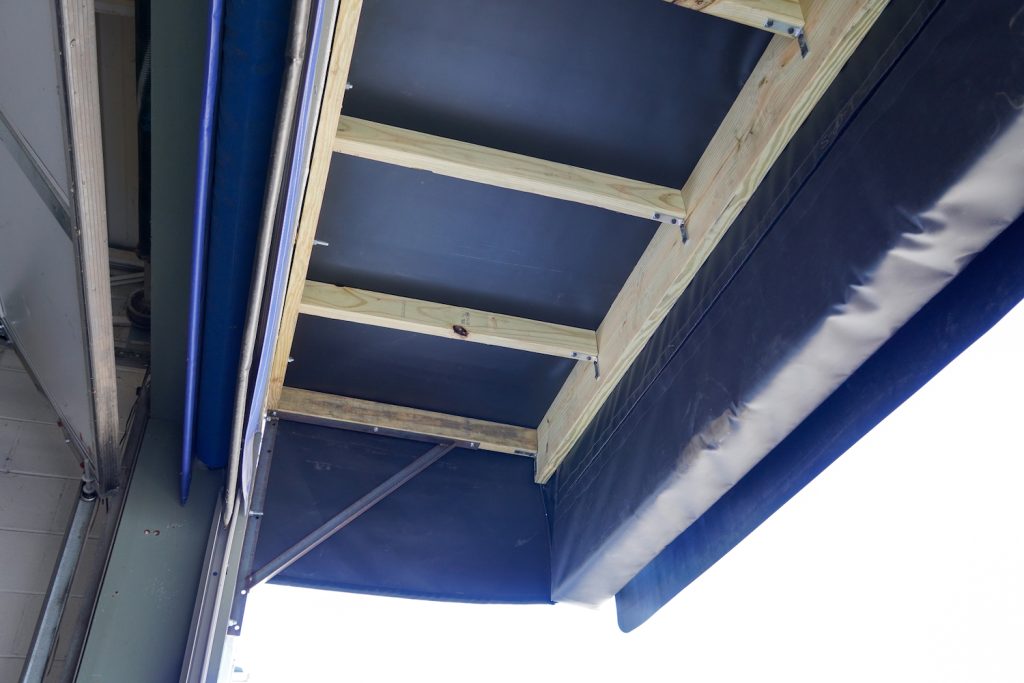 Protect with Weather Wall Loading Dock Header Seals