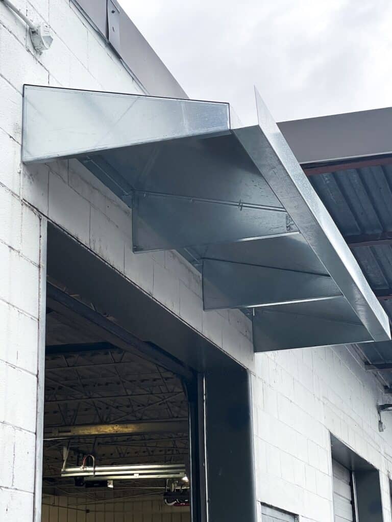 Metal Dock Hood by Goff's Enterprises
